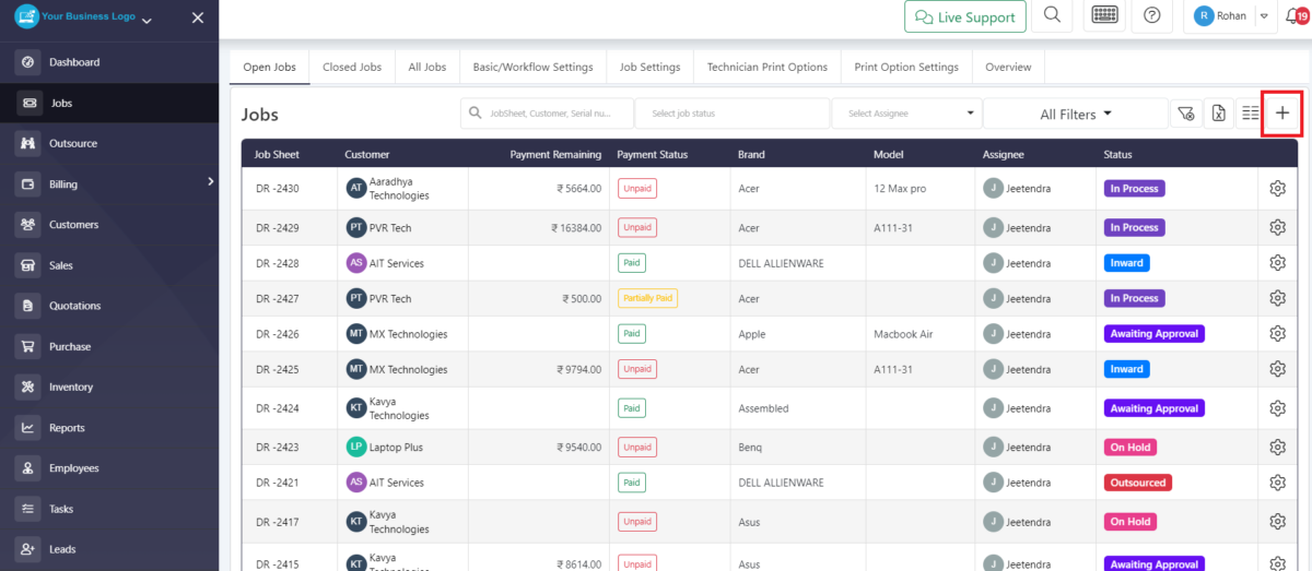 How to create Repair Ticket ? | Bytephase