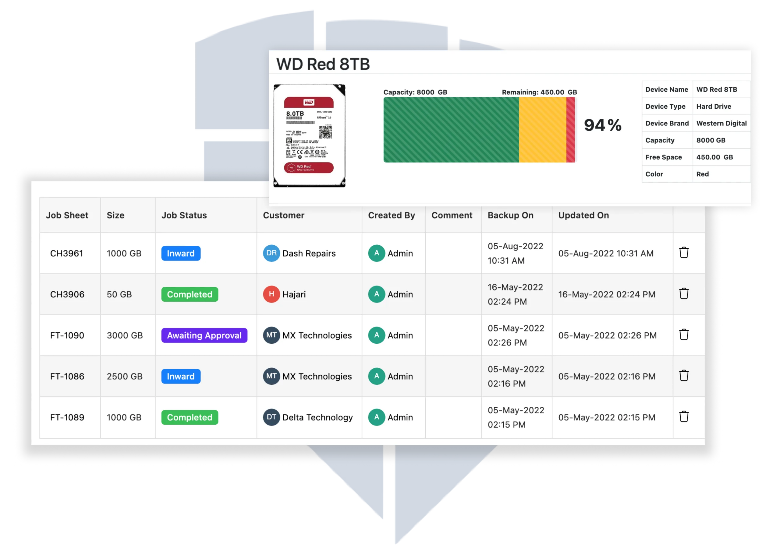 Data Recovery Management Software | Bytephase