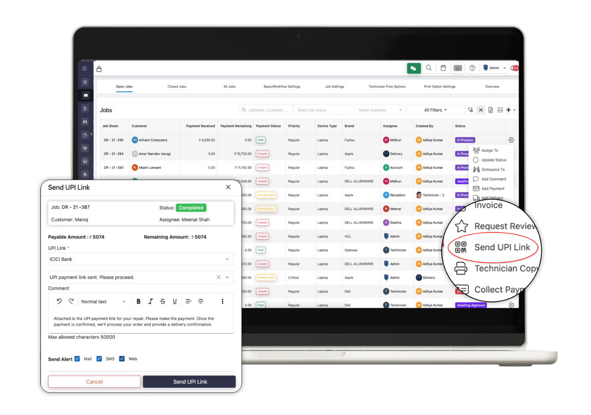 Repair Shop Software for Computer and Mobile Stores | Bytephase